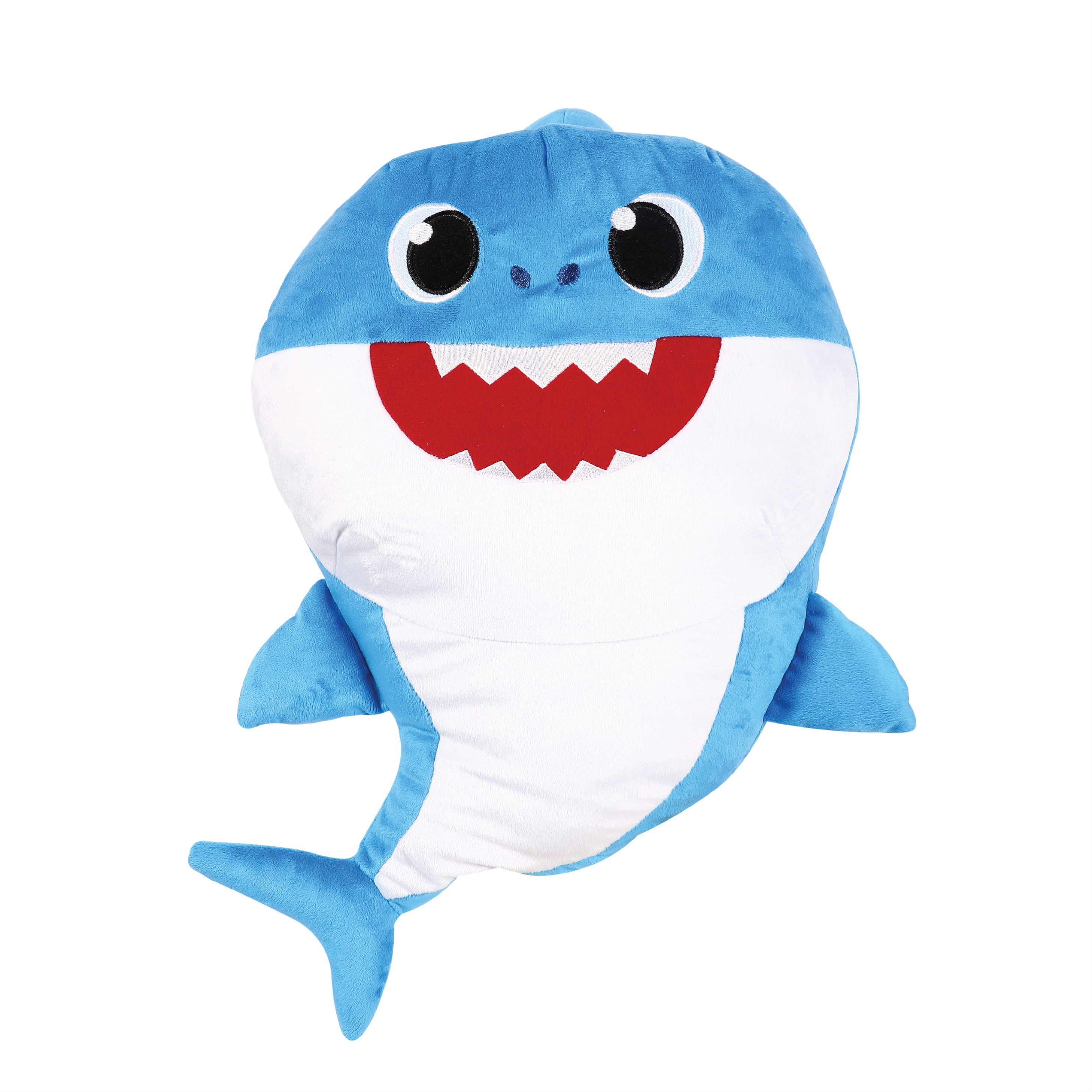 Baby Shark Plush Singing Plush Toy For Kids 0-2 Years (Blue)